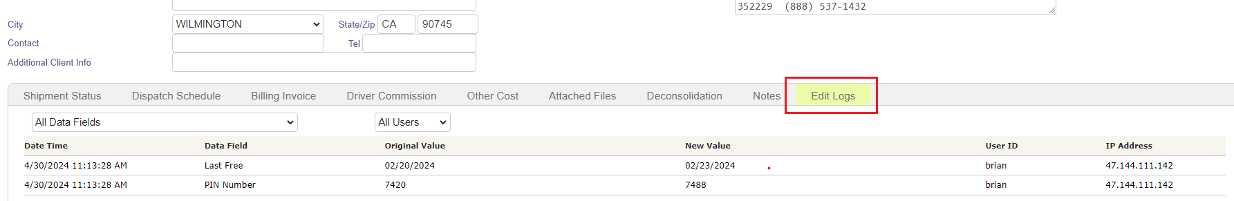 SC Express Logistics. – Trucking Management